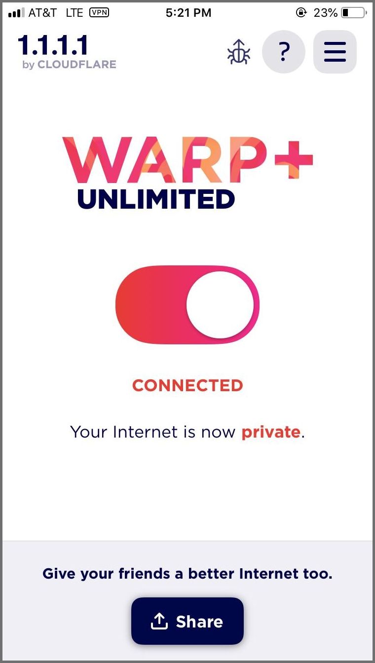 Warp by Cloudflare é bom 2021 - Por que 8 estrelas?